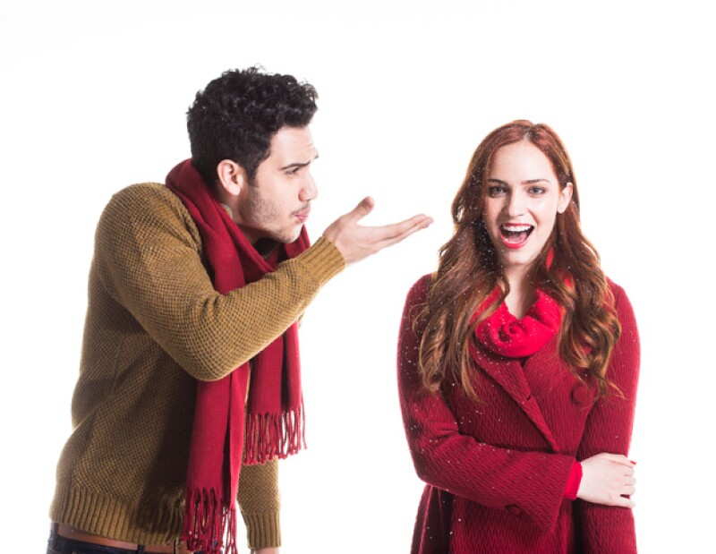 Alex Speitzer y Minnie West: el chef y la animadora de la Navidad