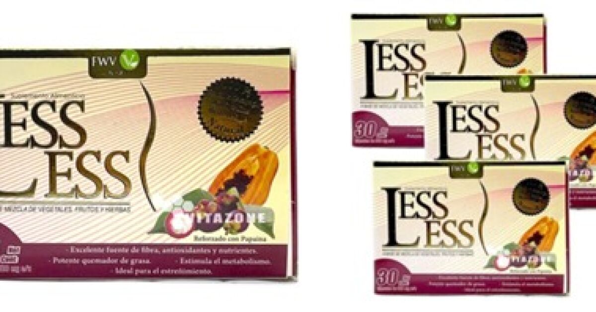 ¿Quieres bajar de peso? ¡Cuidado! Cofepris alerta por "Less Less"