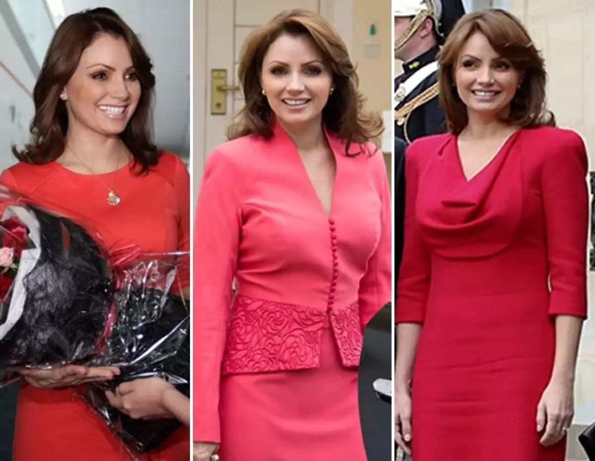 Angélica Rivera, la dama de rojo