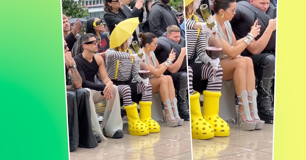 Las botas rojas MSCHF se convierten en Crocs amarillos para el verano