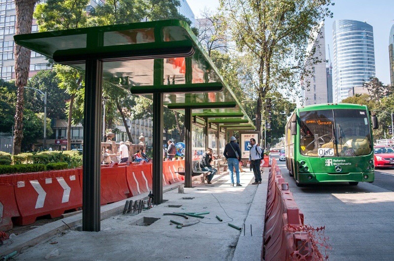 El Metrobús de Reforma se entregará en diciembre, prevén autoridades