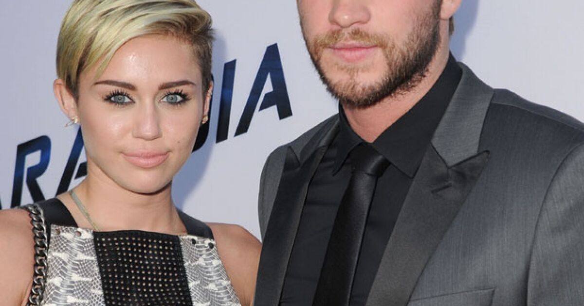 Fan evidencia la "discreta" aparición de Miley y Liam en premiere