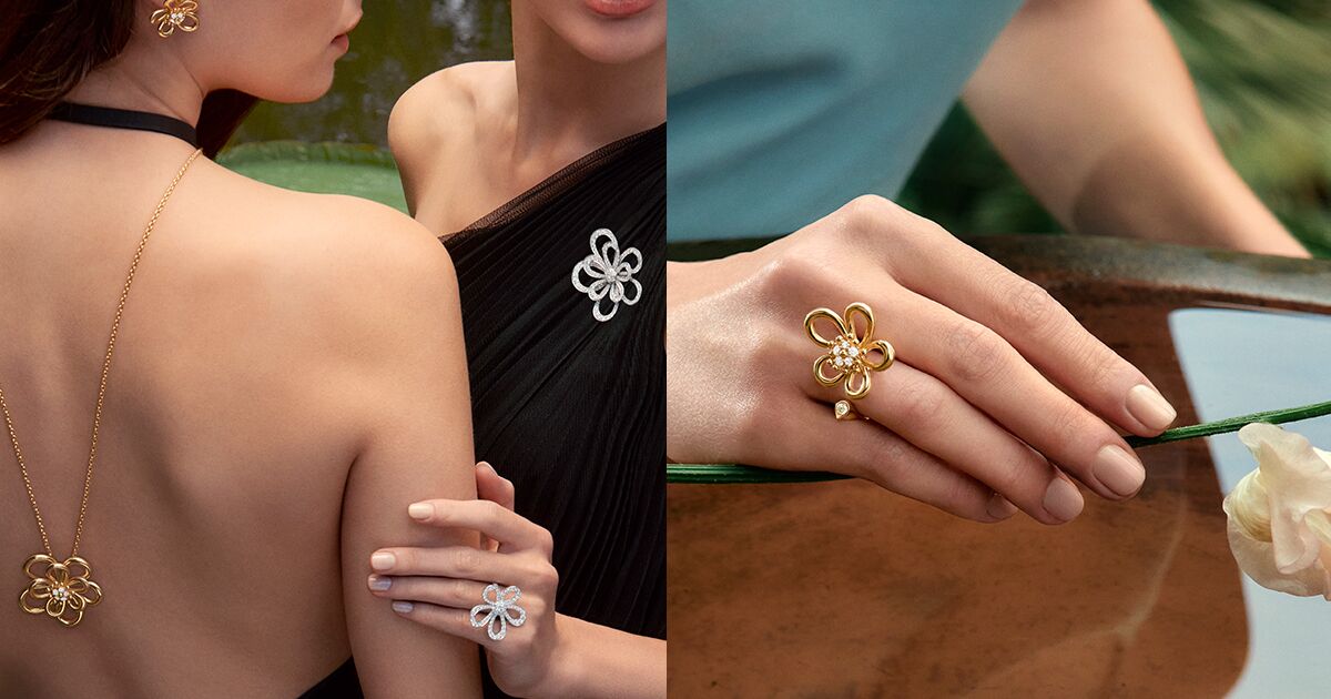 Flowerlace: la nueva colección de alta joyería de Van Cleef & Arpels