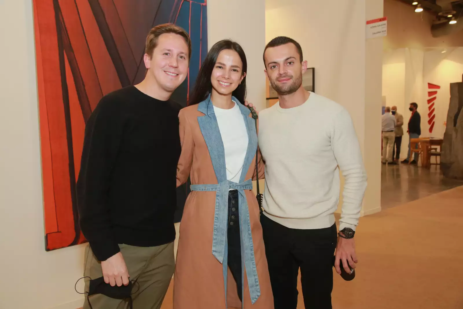 Paola Saad y Rodrigo Ripstein juntos en Zona Maco