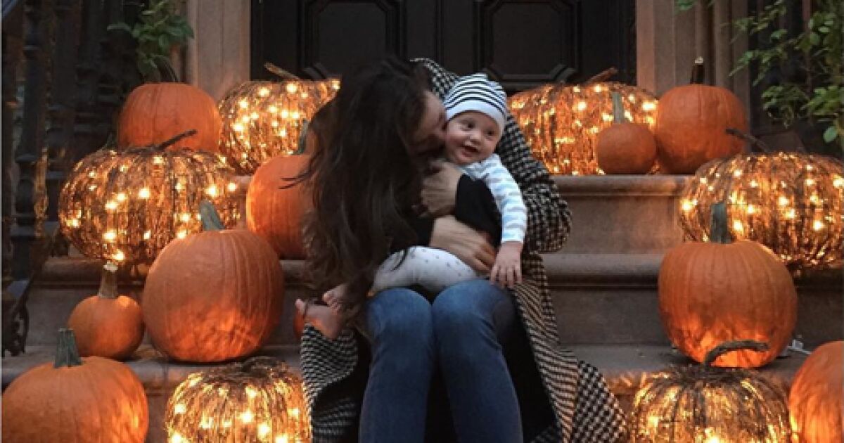 Family time! Celebs buscan la calabaza perfecta para Halloween