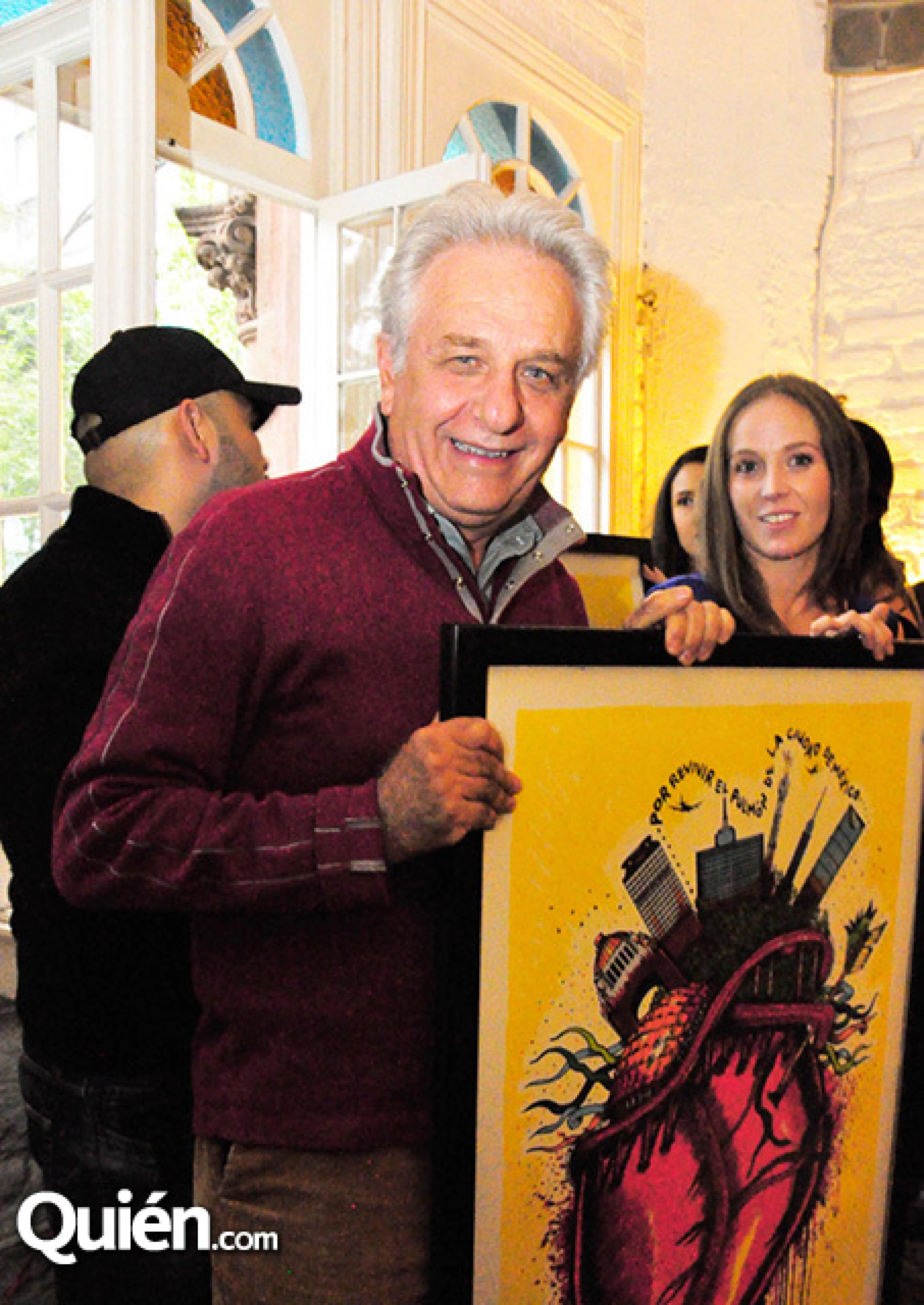 La entrega del Corazón Chilango