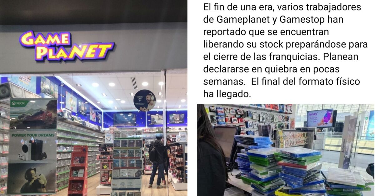 ¿Gameplanet en quiebra? Un rumor alerta a los compradores de la tienda ...
