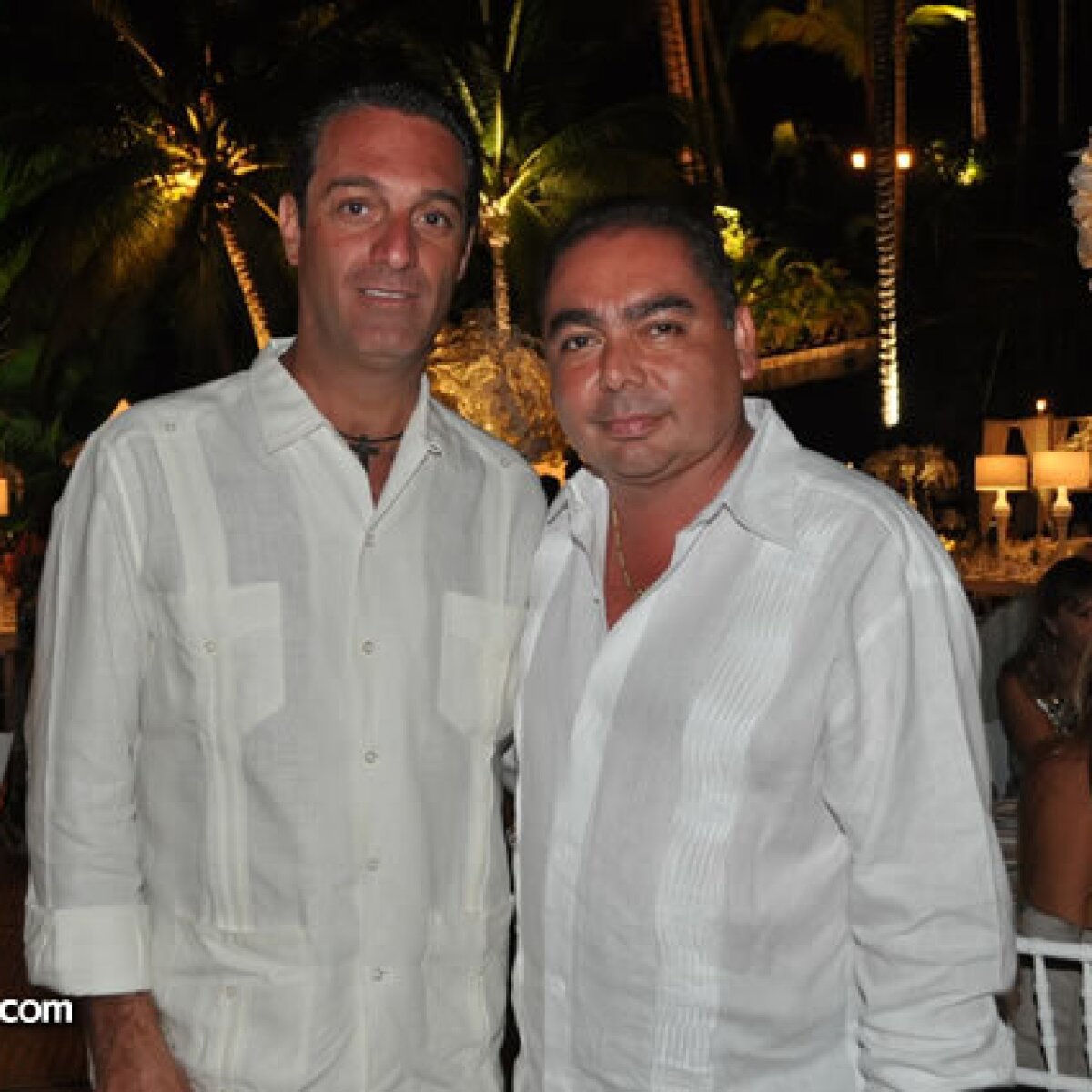 Slim y Torruco en la boda de Paul Abed y Ximena Cuervo