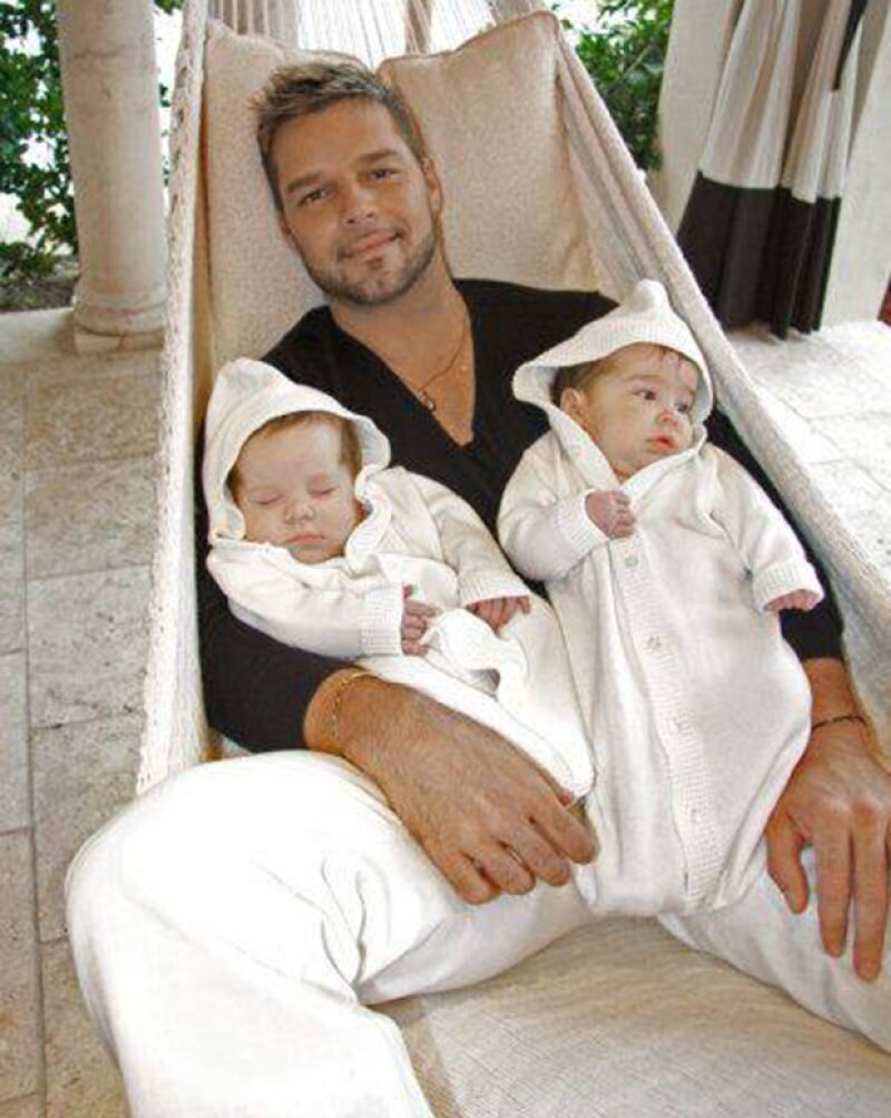 Desde Argentina, los hijos de Ricky Martin se convierten en pilotos