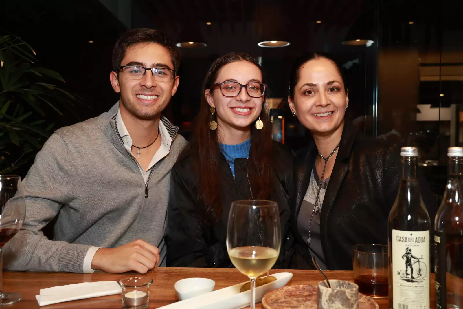 Claudia y Federico Rigoletti en la inauguración de la escuela Pizzaioli
