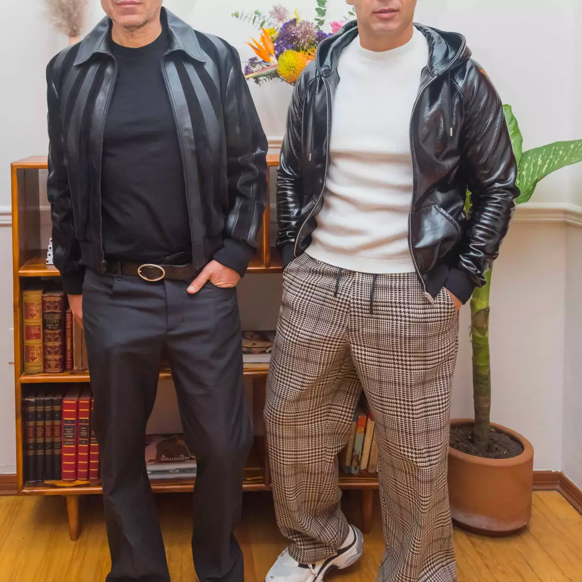 Rodrigo Ortiz Monasterio y Andrés Lebrija en una cena con Tequila 1800