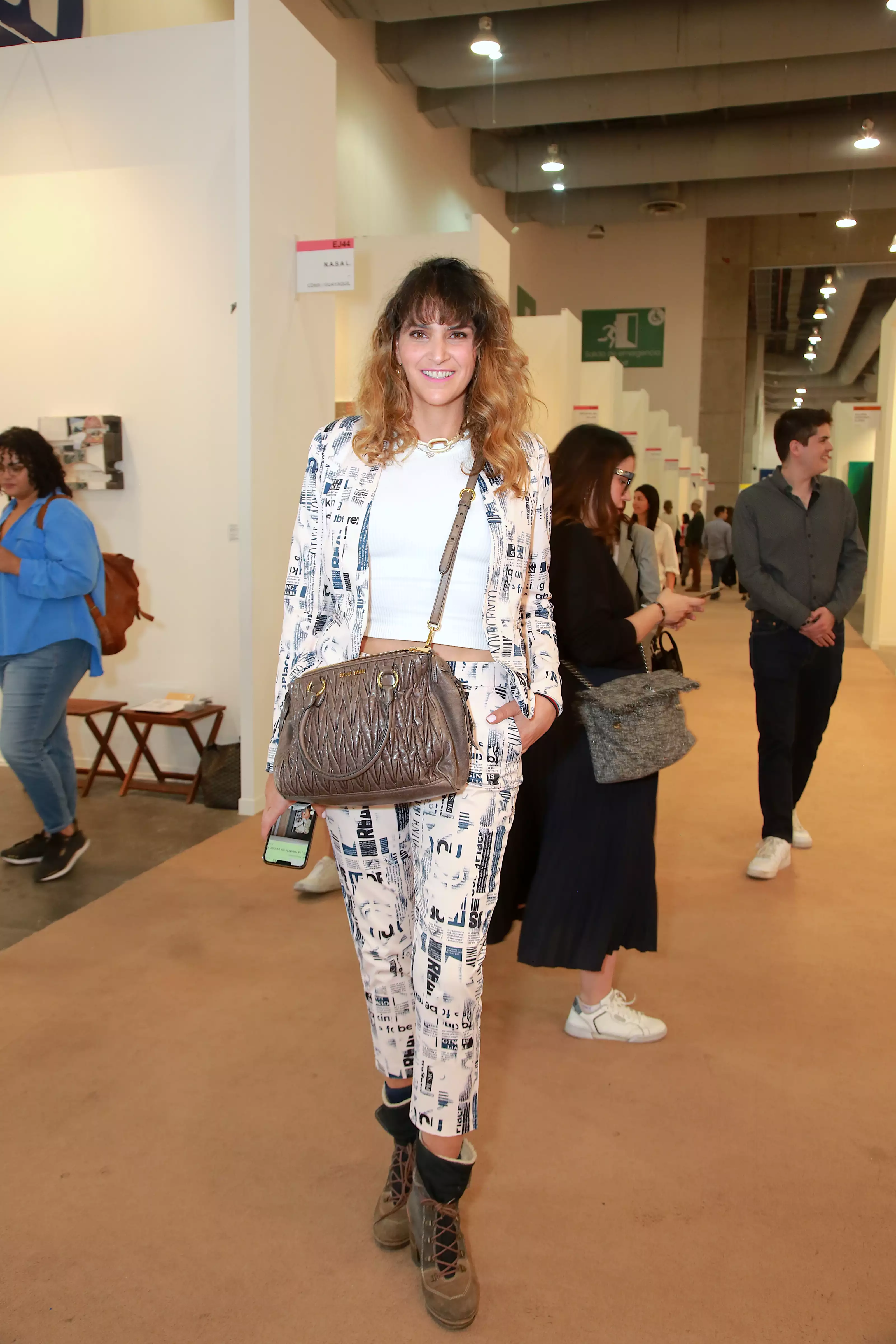 Javier Sordo Madaleno y Ana Paula de Haro disfrutan de Zona MACO