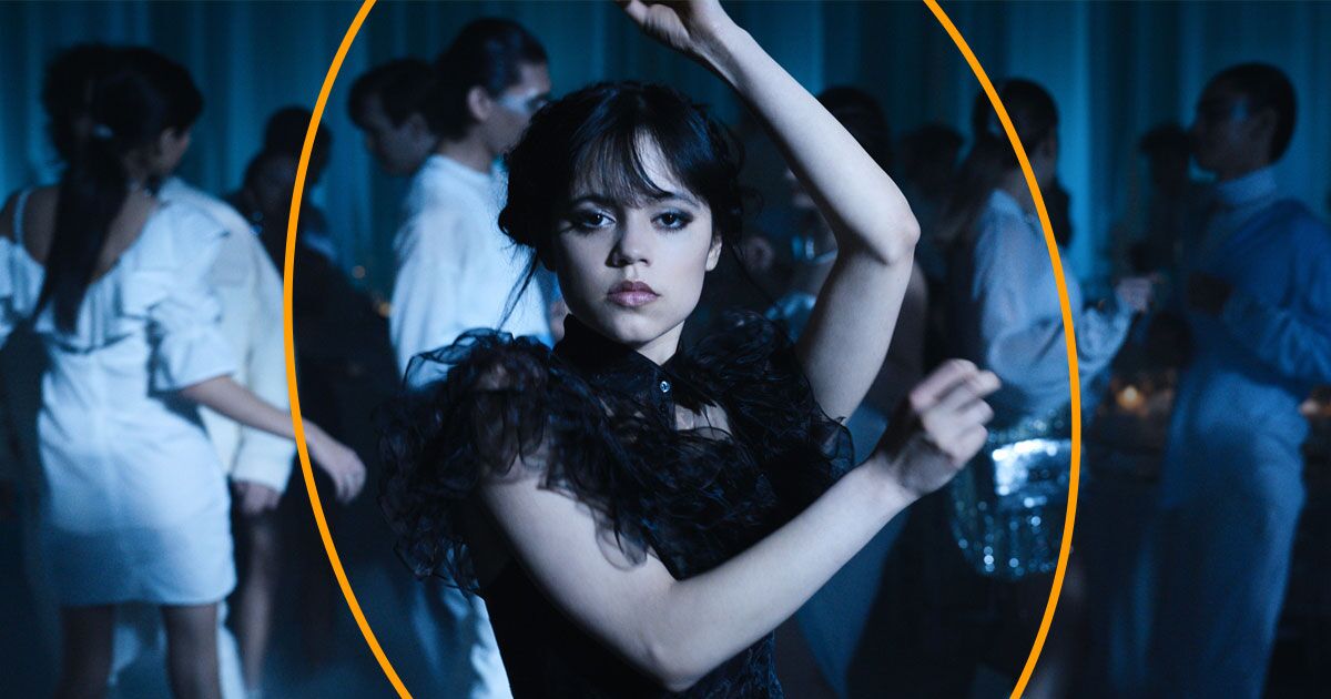 El internet está replicando el baile de Merlina y la canción es tendencia