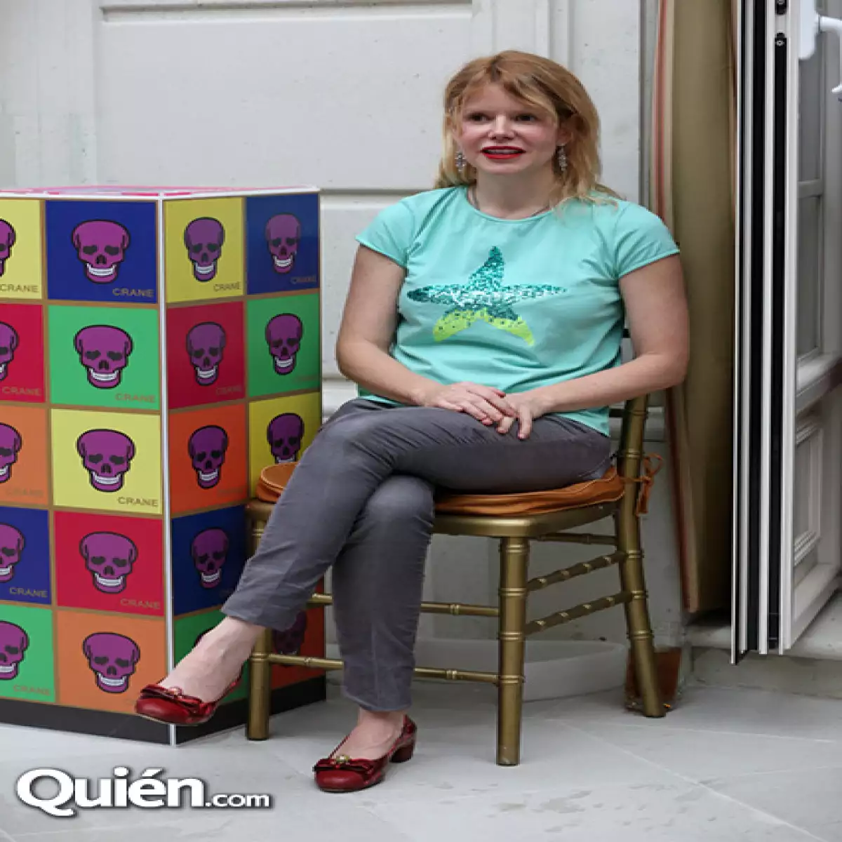 Karen Beckmann presenta su nueva colección de zapatos