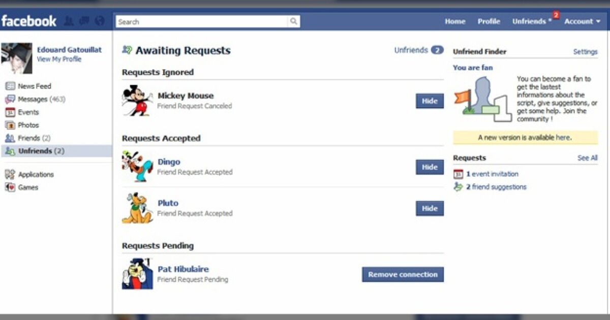 'Unfriend Finder', la 'app' para saber quiénes no son tus amigos