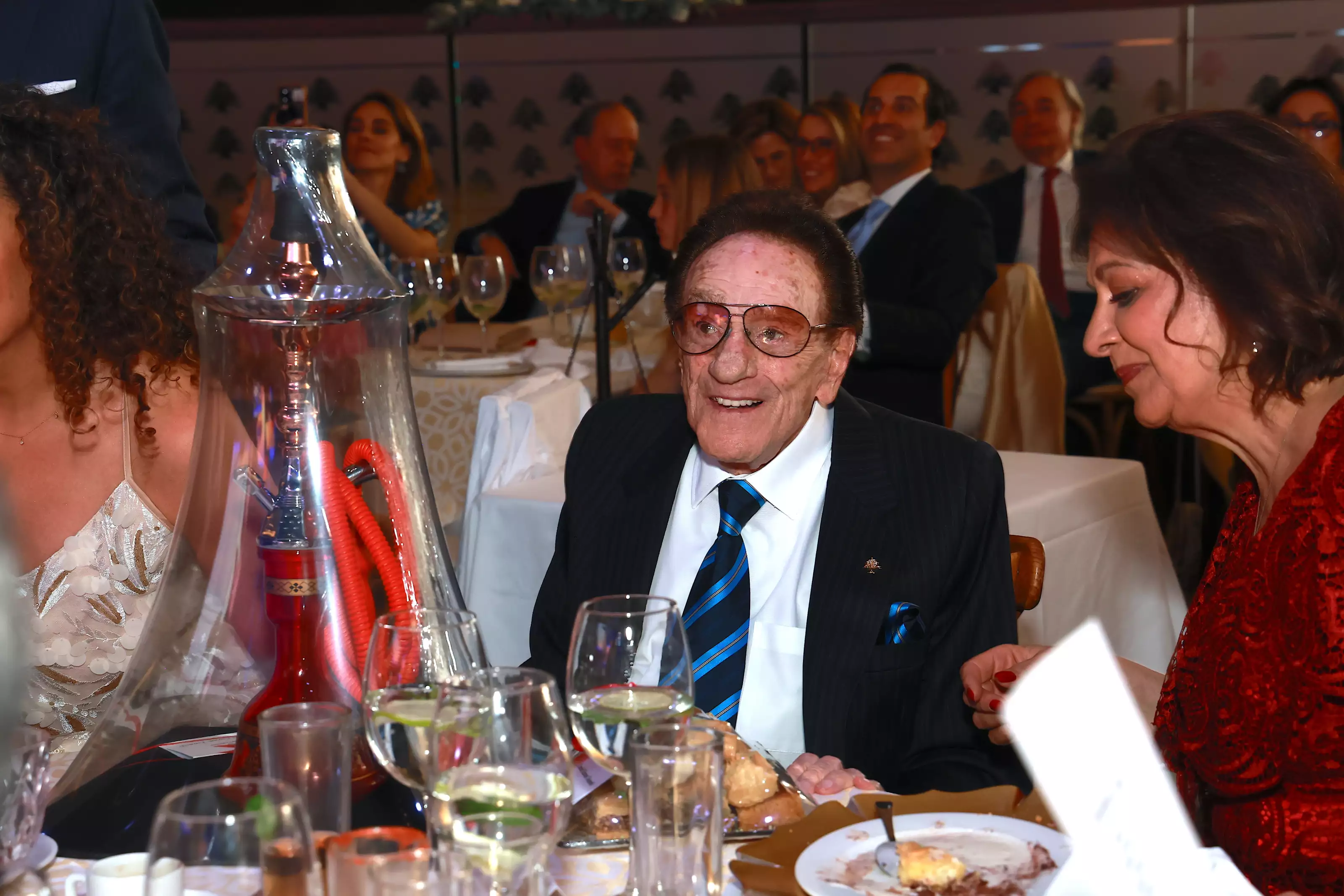 Emilio Checa Kuri festeja sus 100 años en el Centro Libanés