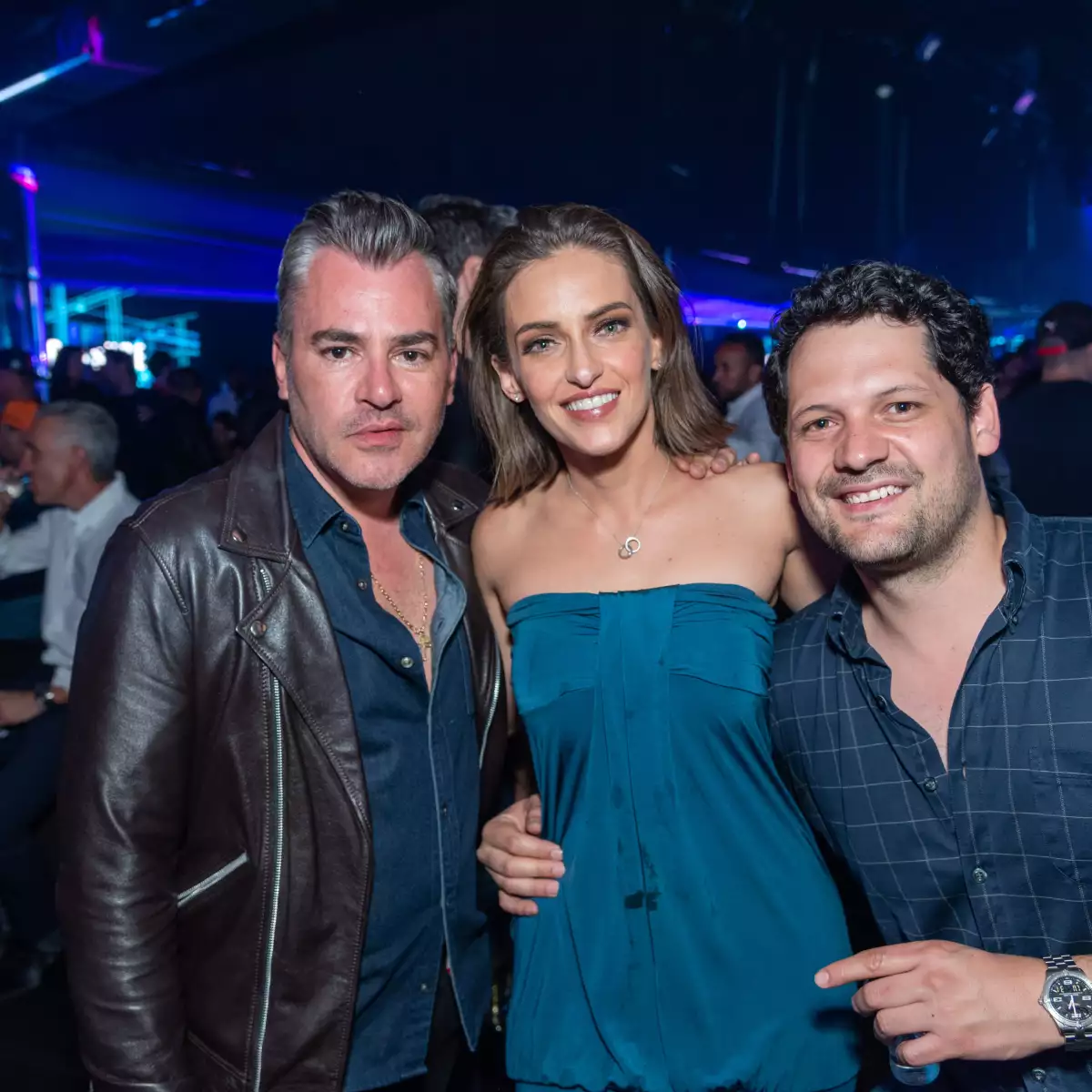 Carlos Slim Domit y Maria Elena Torruco en la after party de la Fórmula 1