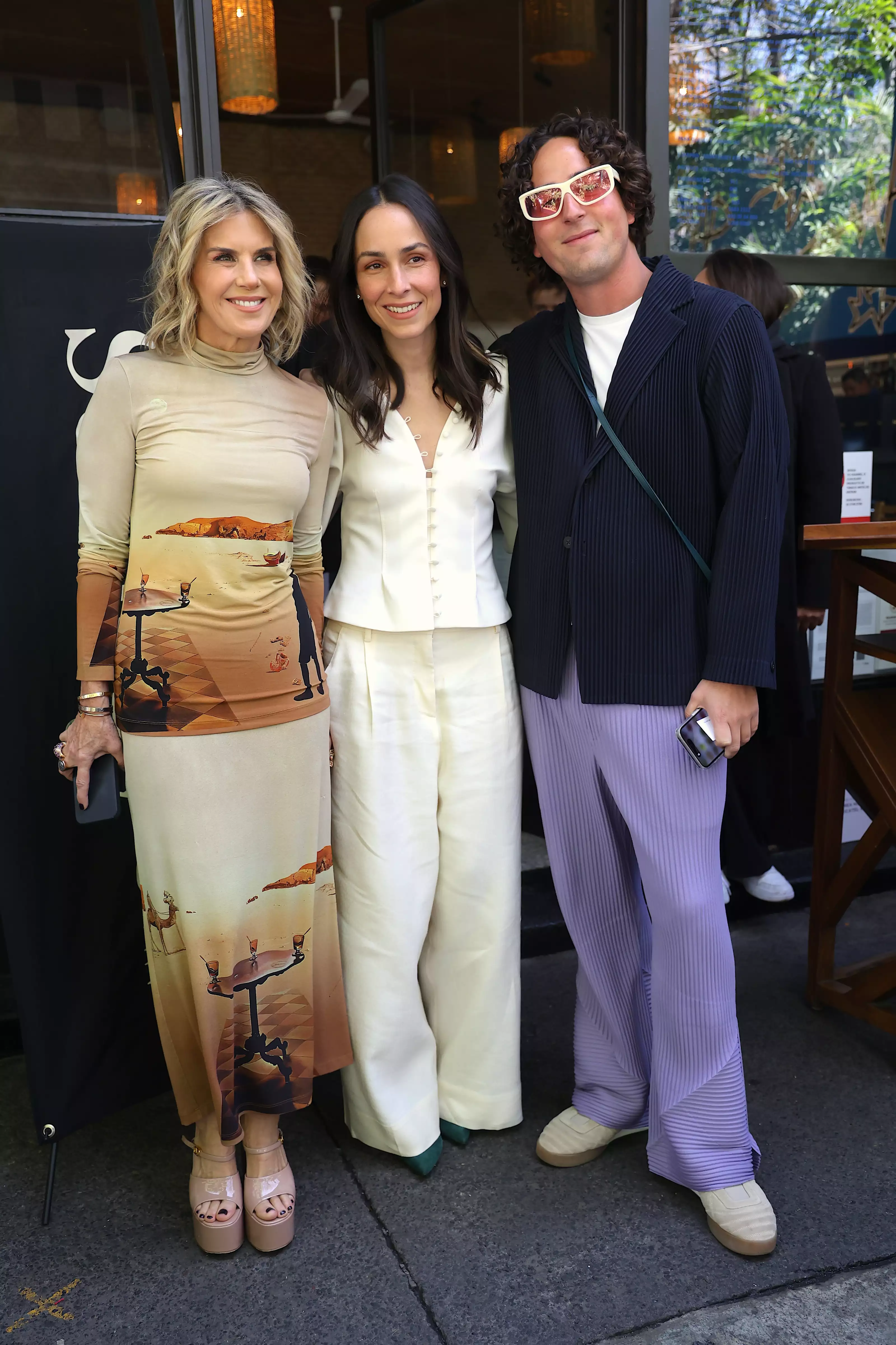 Lulú Creel y Eugenio López en la comida anual de Sotheby’s