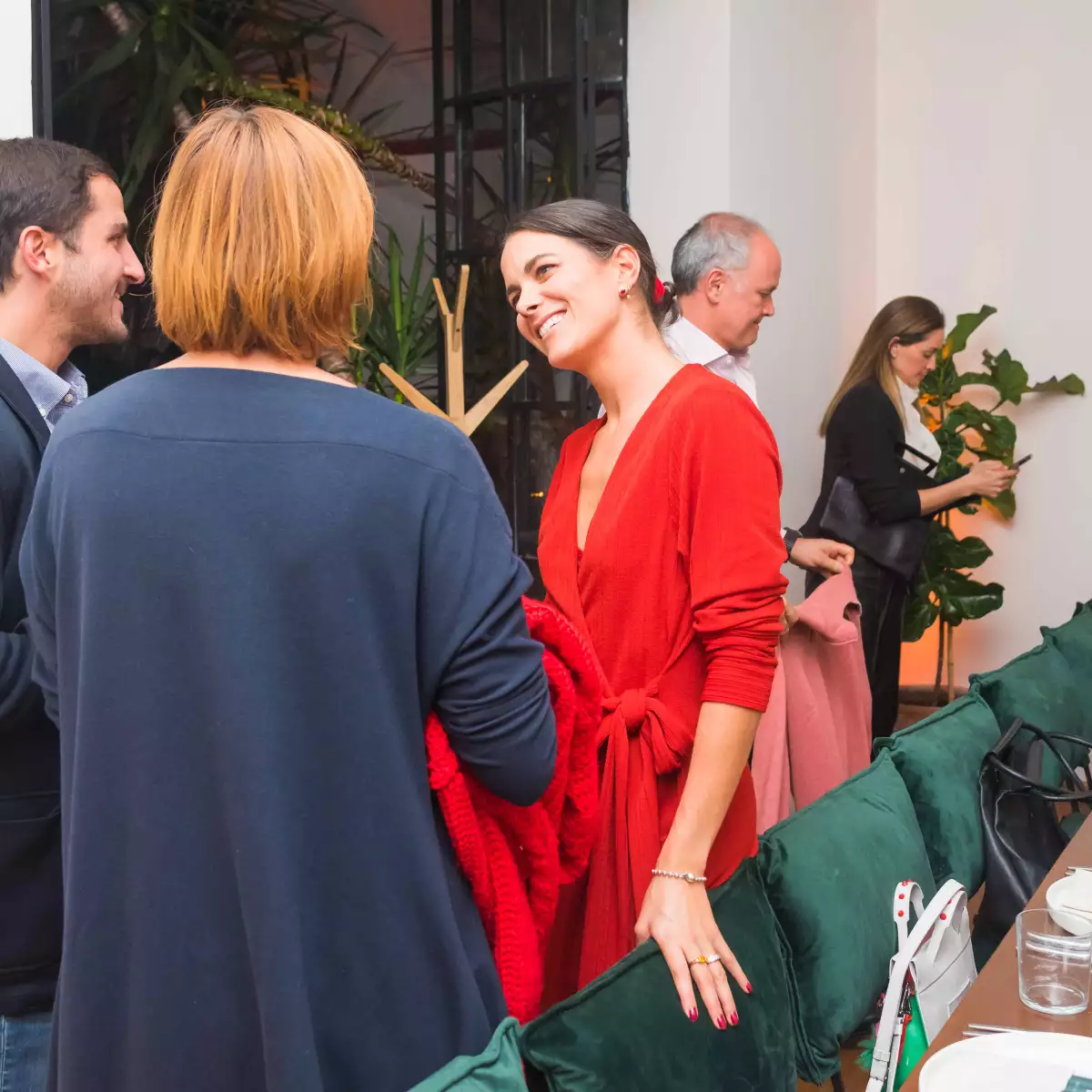 Rodrigo Ortiz Monasterio y Andrés Lebrija en una cena con Tequila 1800