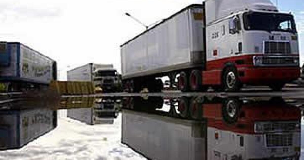 Transporte de residuos con problemas de contaminación