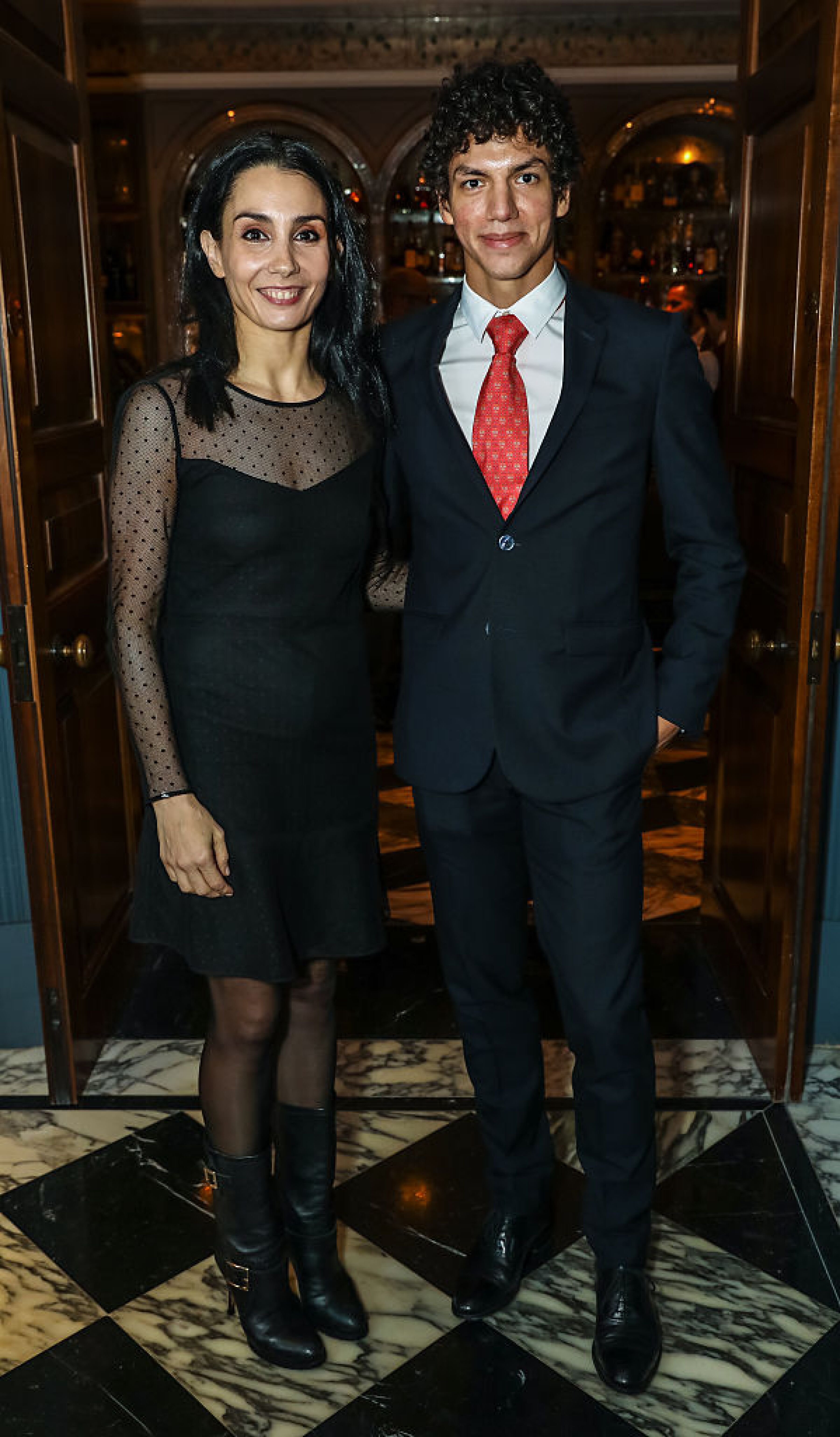 Isaac Hernández debuta como papá, al lado de Tamara Rojo