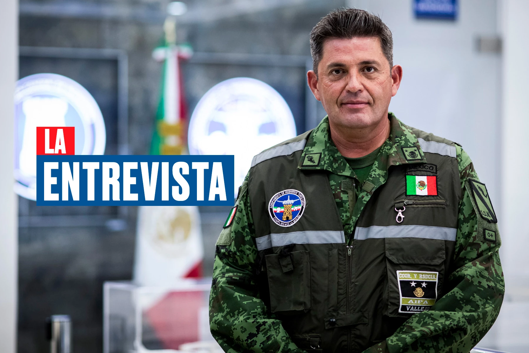 El general Gustavo Vallejo: "Santa Lucía no pertenece a ningún partido"