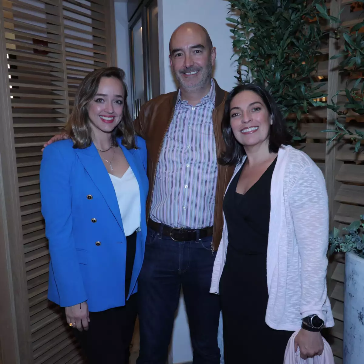 Alejandro Ramírez en la inauguración del restaurante Eliá Estiatorio