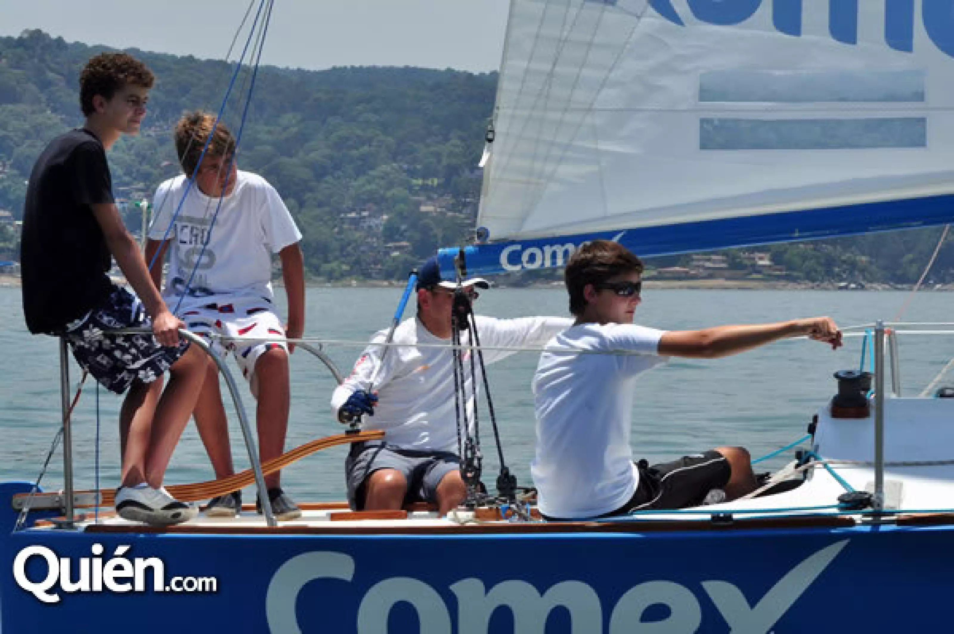 David Mier y Terán en la Copa de Vela Palacio