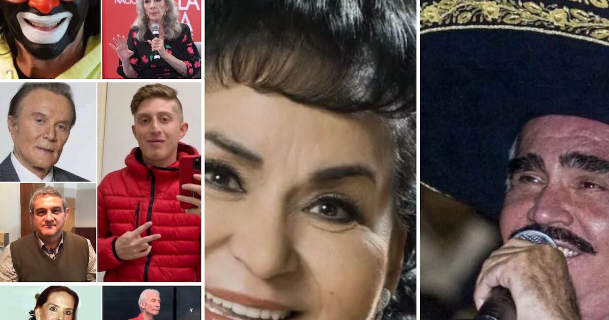 Artistas que murieron en 2021: ellos son los famosos que partieron este año