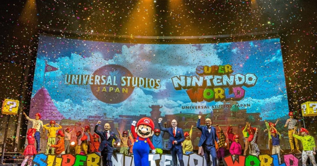 El mundo de Mario Bros salta a la realidad con un nuevo parque temático