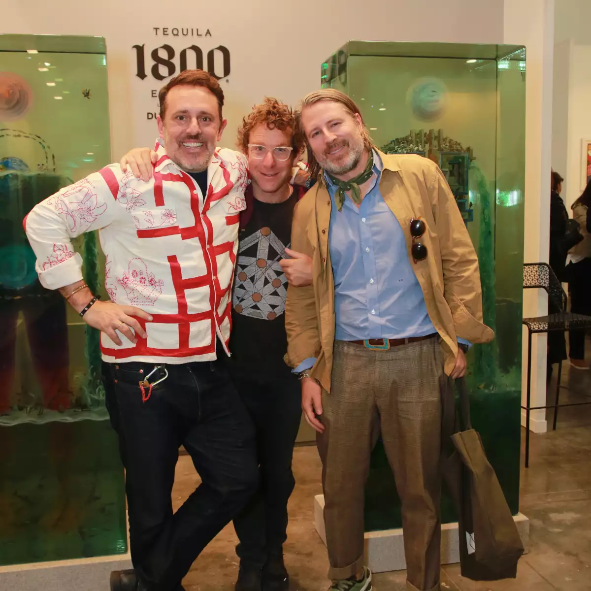 Gabriel Orozco y Sharon Fastlicht en el primer día de Zona MACO 2023