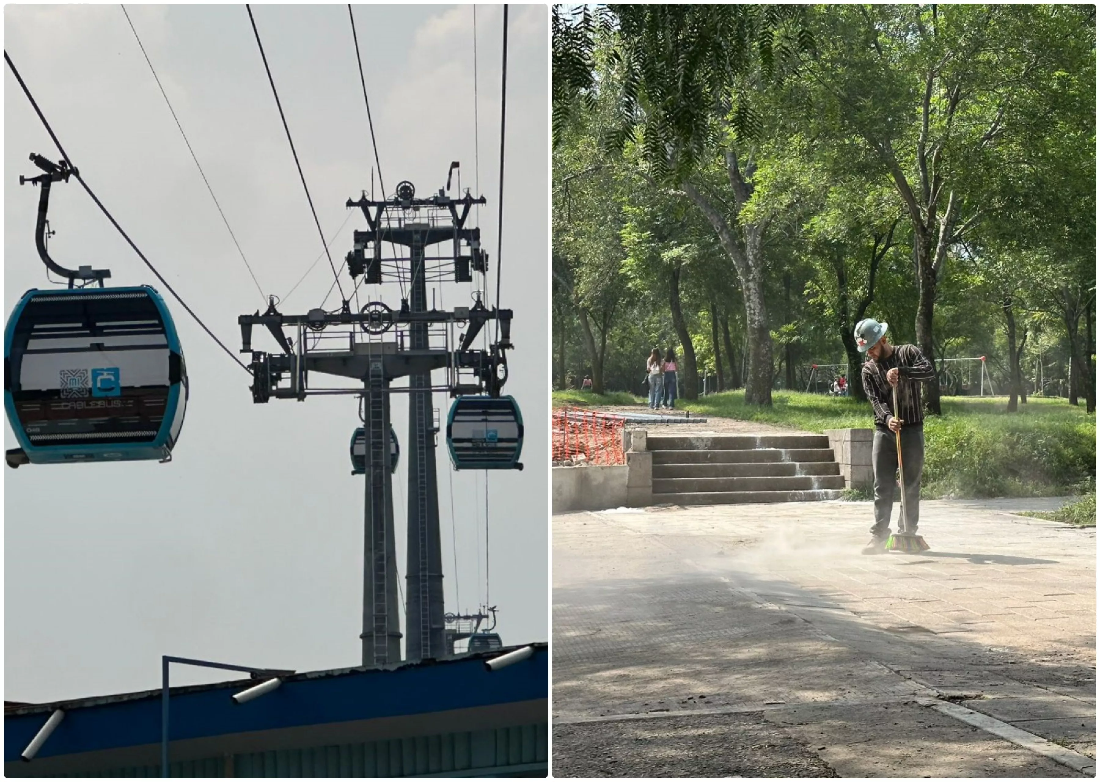 Cablebús Línea 3 con trabajos a marchas forzadas previo a su inauguración