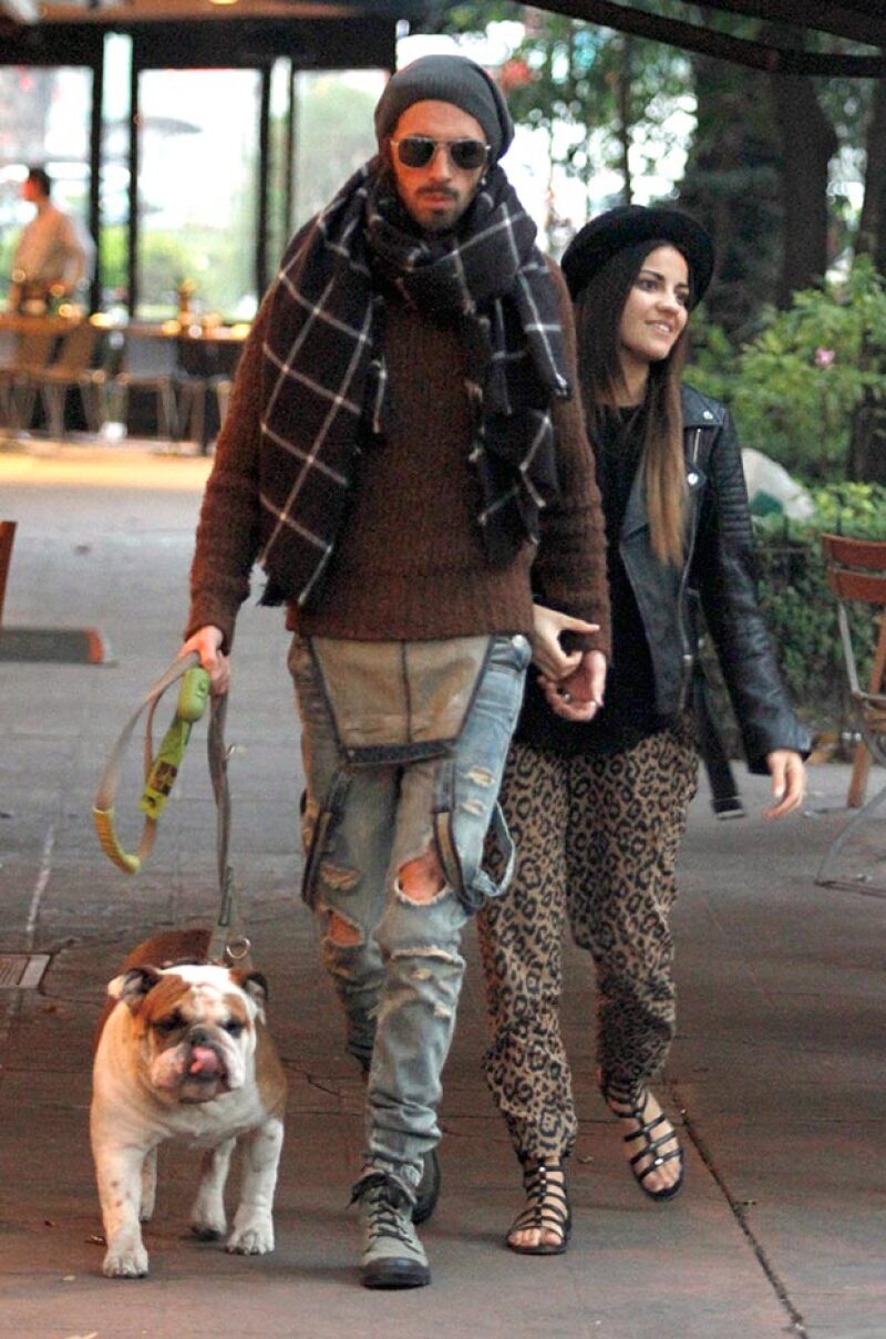 Captamos a Maite Perroni en romántico date con su novio