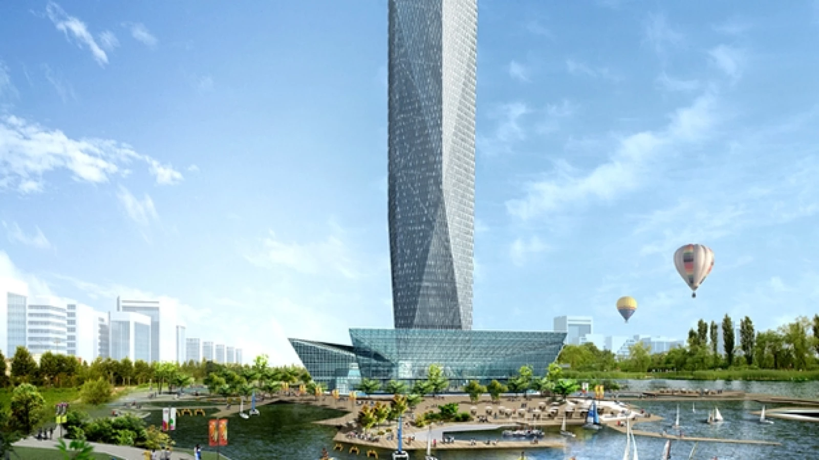 Torre Infinity: la primera construcción 'invisible' del mundo