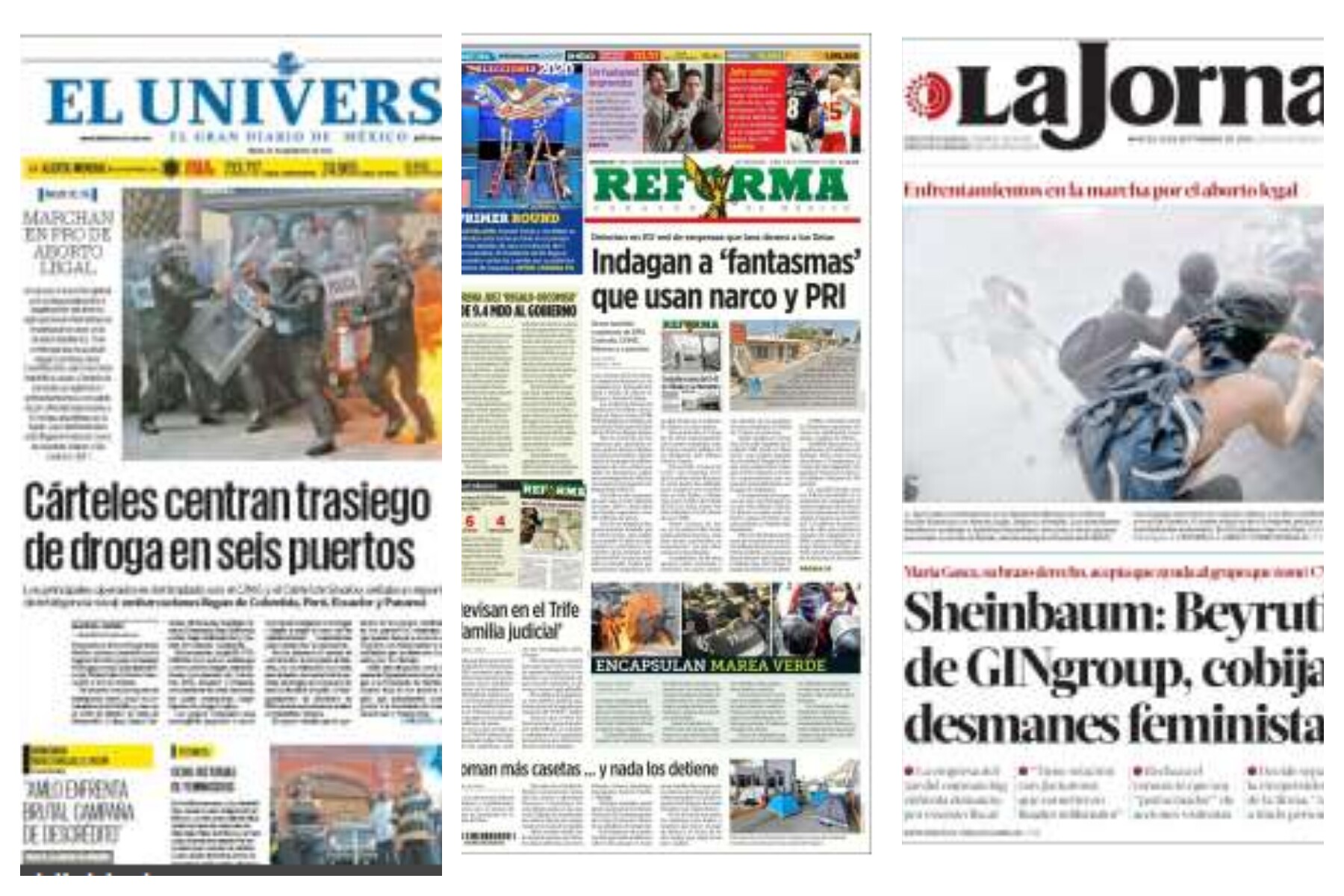 En Portadas Cárteles Centran El Tráfico De Droga En 6 Puertos