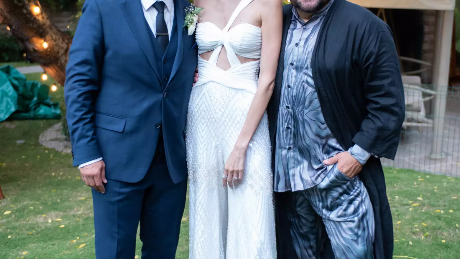 Así fue la boda civil de Alejandra Infante y Juan Pedro Canales