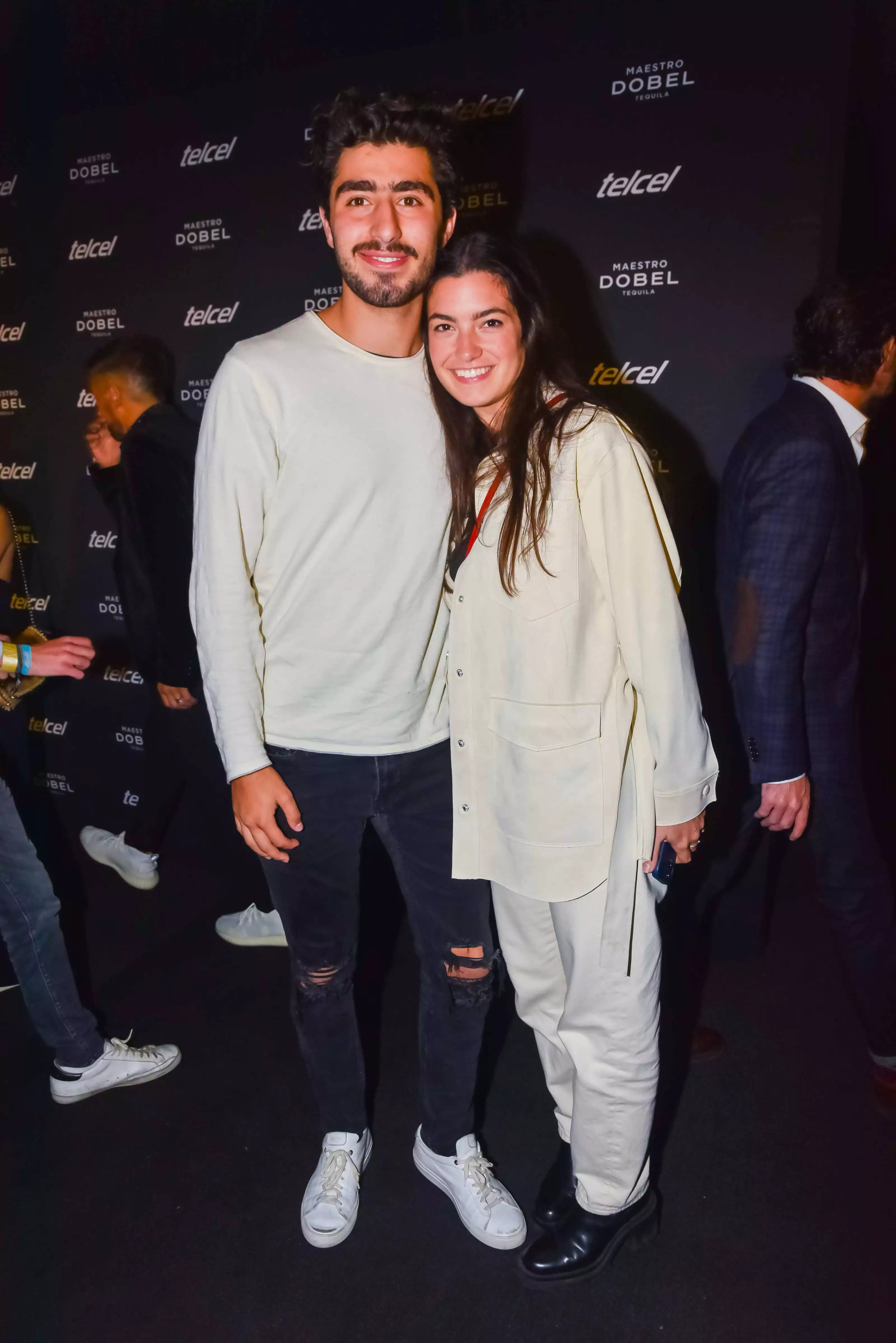 Carlos Slim Domit y Maria Elena Torruco en la after party de la Fórmula 1