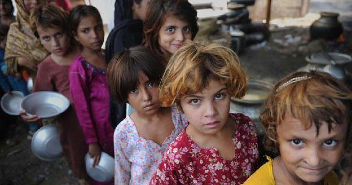 La ONU advierte del riesgo de miles de niños pakistanís tras las lluvias