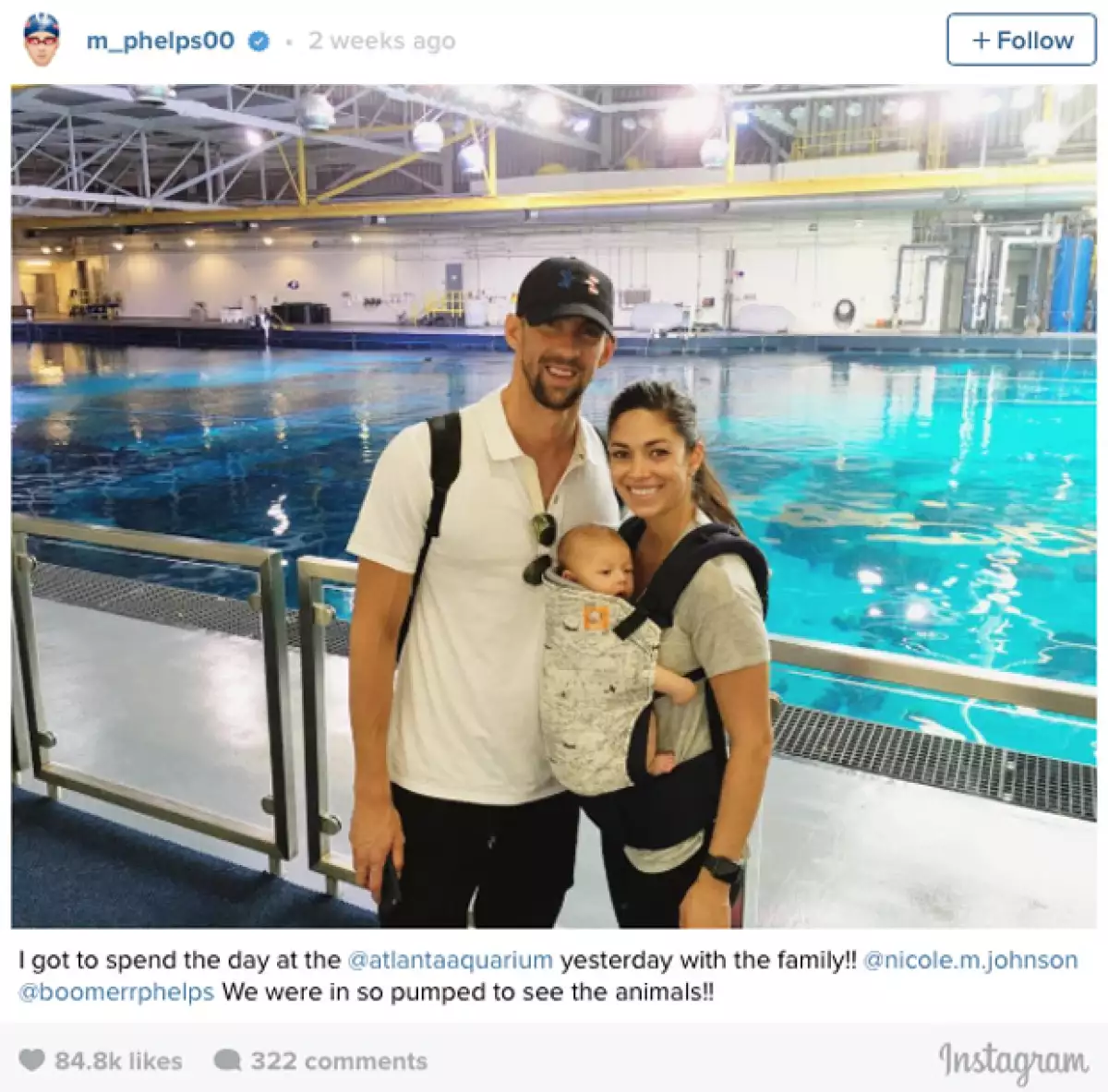 El lado más tierno de Michael Phelps