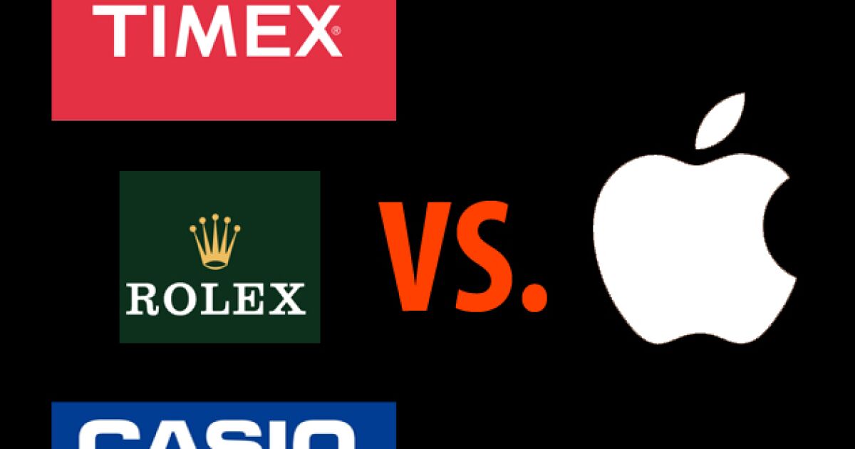 Timex y Casio vs. Apple Watch
