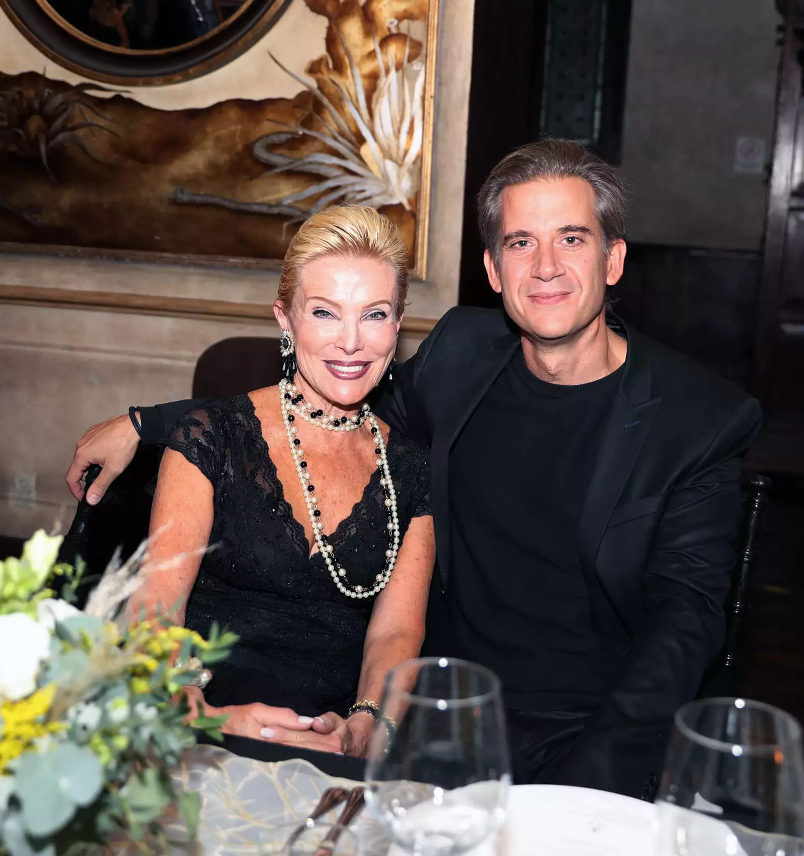 Raquel Bessudo y Dennis Stevens en la cena exclusiva de CYRUS GENÉVE