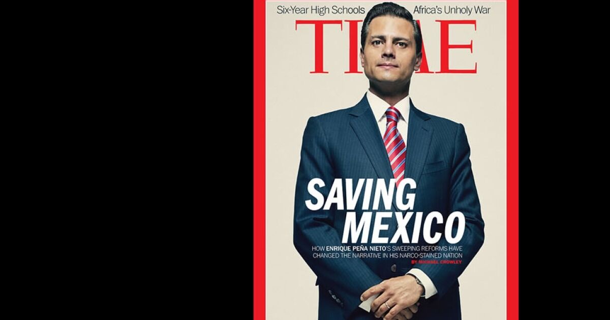 Los presidentes mexicanos en la portada de la revista 'Time'