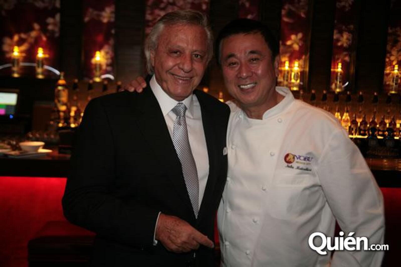 Socios del Nobu festejan con Marco Beteta