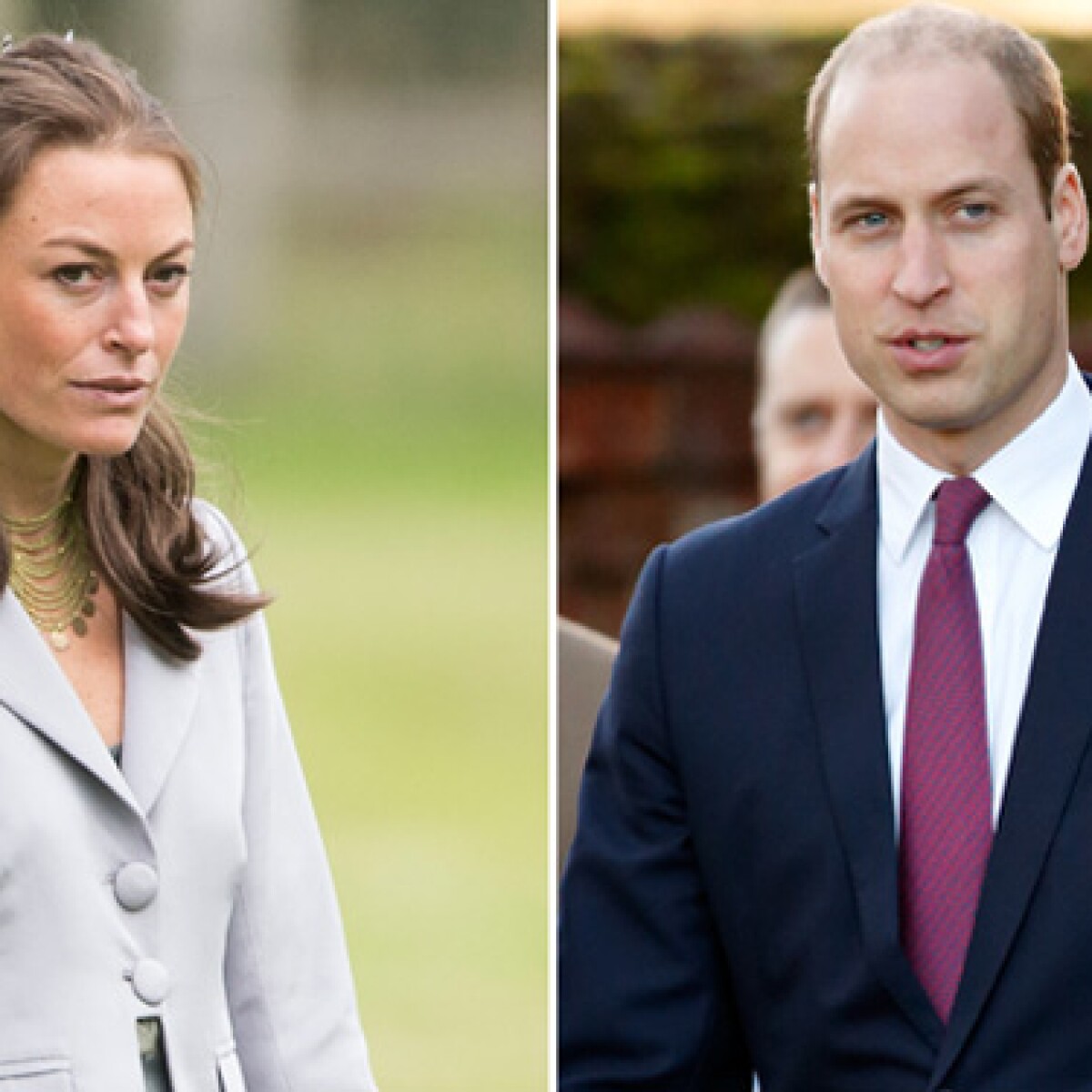 El príncipe William asiste a la boda de su ex novia, Jecca Craig