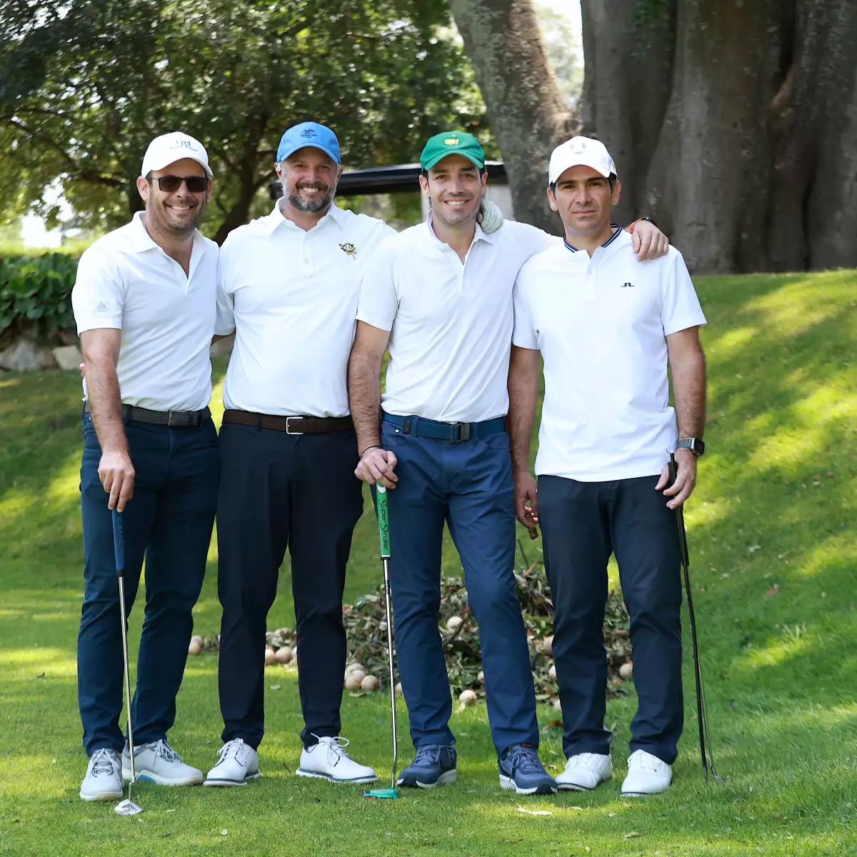 Esteban González Beckmann y Emilio Beteta en el torneo anual de Tequila Dobel