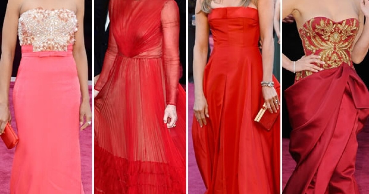 Los colores de los Oscar 2013