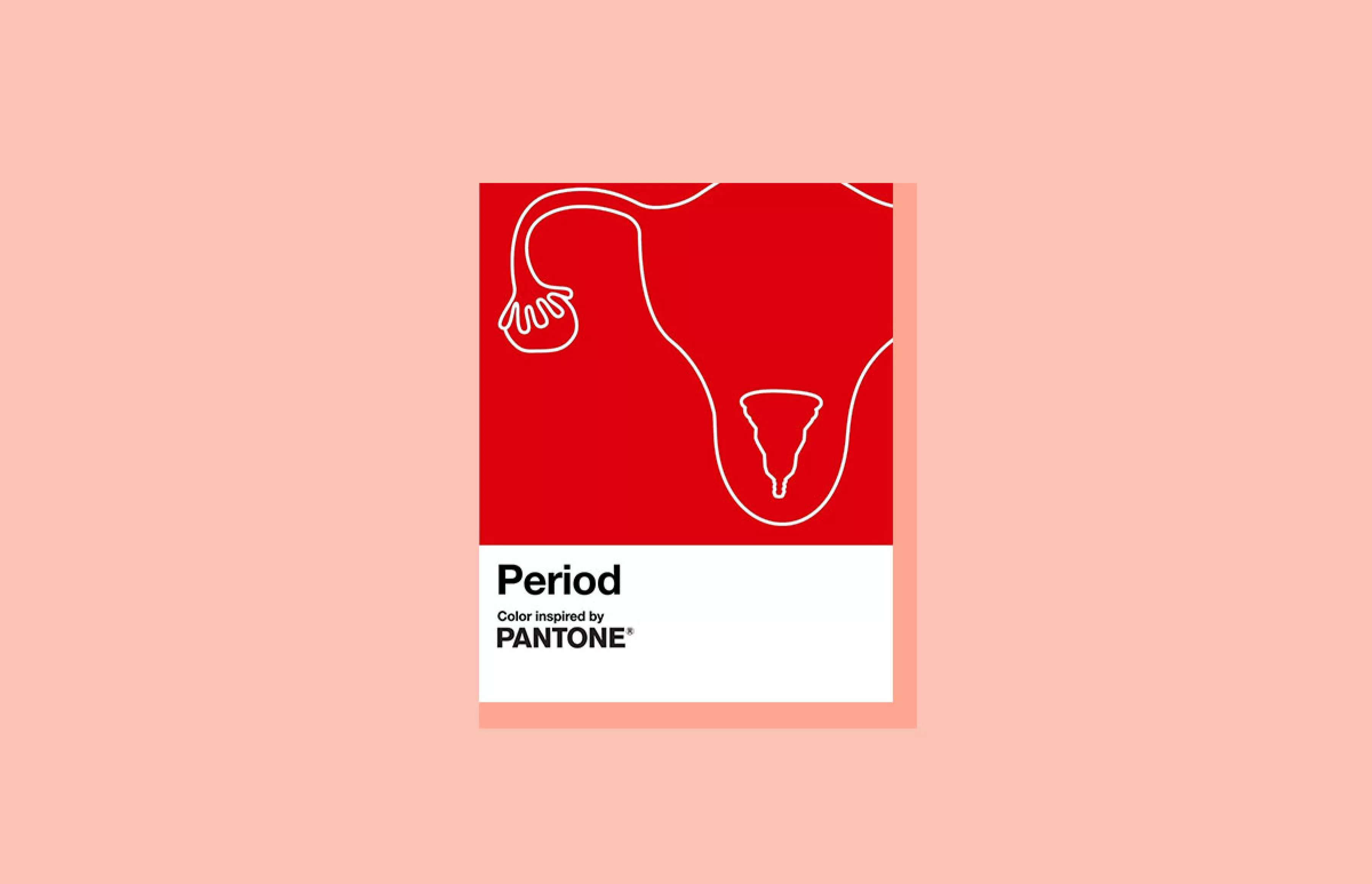 Pantone presenta el "rojo periodo" para normalizar la menstruación