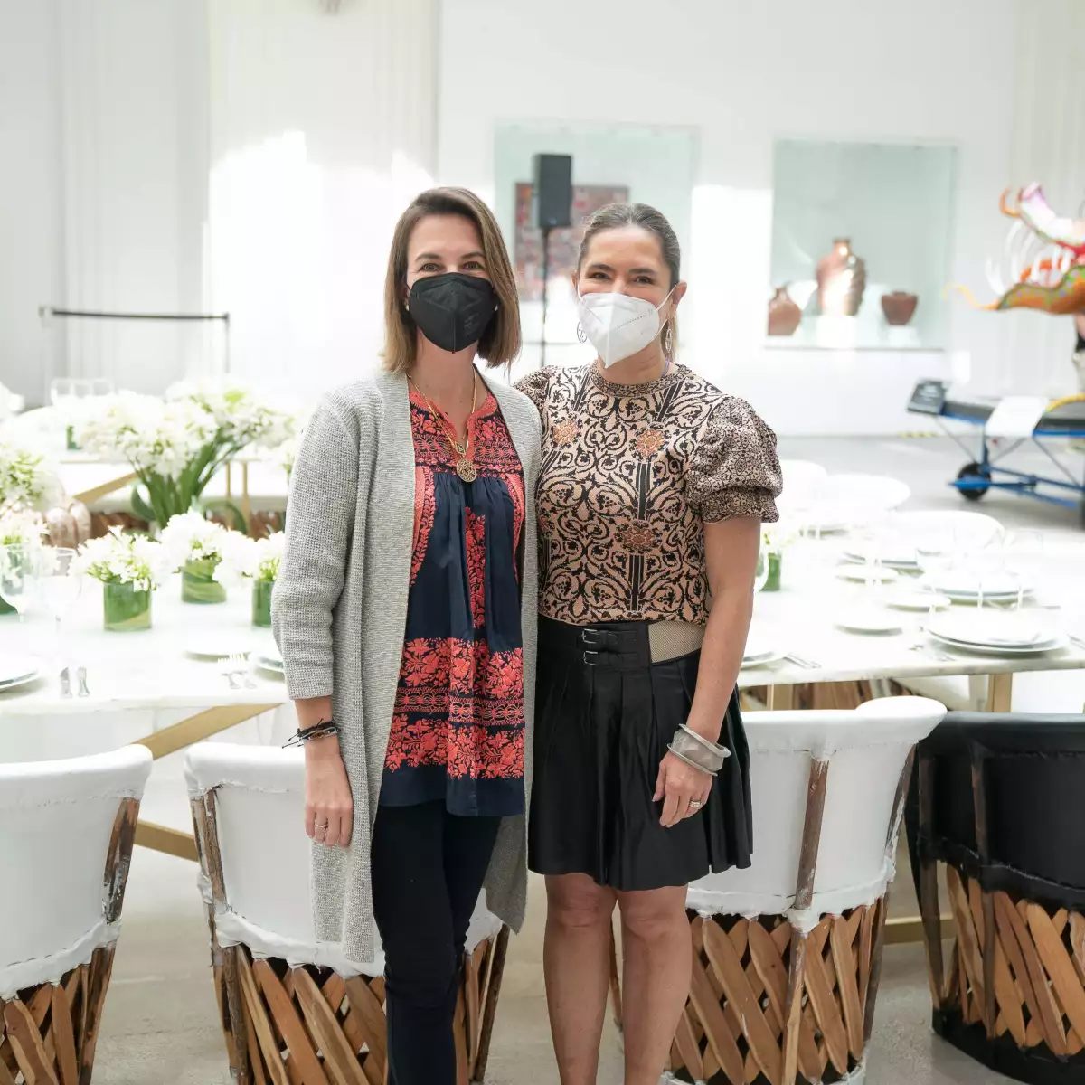 Claudio Landucci, Viviana Corcuera y Martín Olavarrieta en evento del MAP