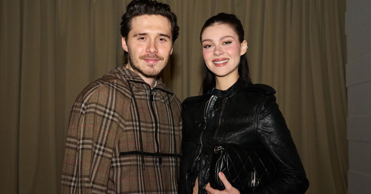 Brooklyn y Nicola celebran 4 años de casados lejos de los Beckham y ...