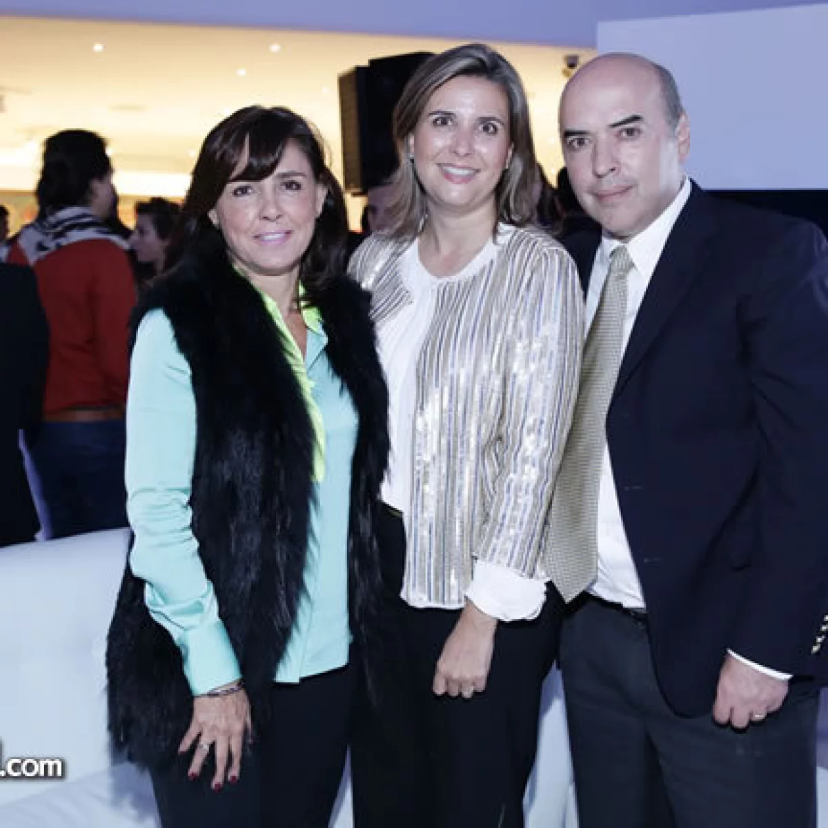 Miguel Torruco y Chantal Torres en la gala Samsung